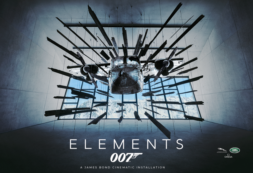 007 Elements: a cinematic James Bond installation in Sölden Tirol Austria
